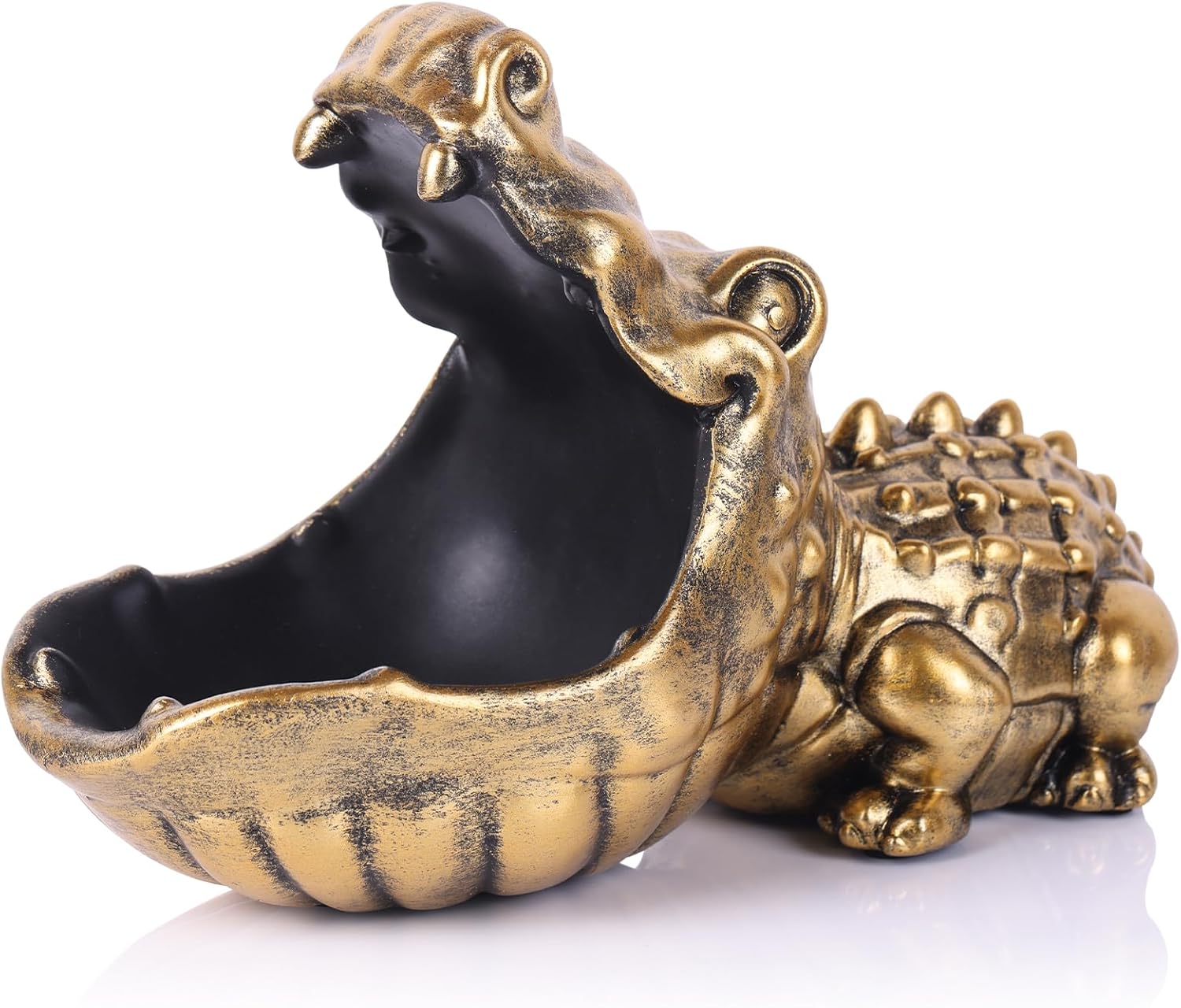 Amazon.com: oliruim Alligator Statue Key Bowl, Fun Animal Statue Candy ...