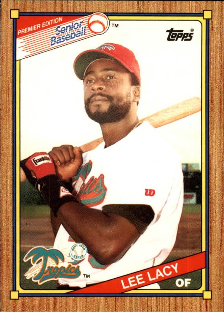 Amazon.com: 1989 Topps Senior League Baseball Card #72 Lee Lacy ...