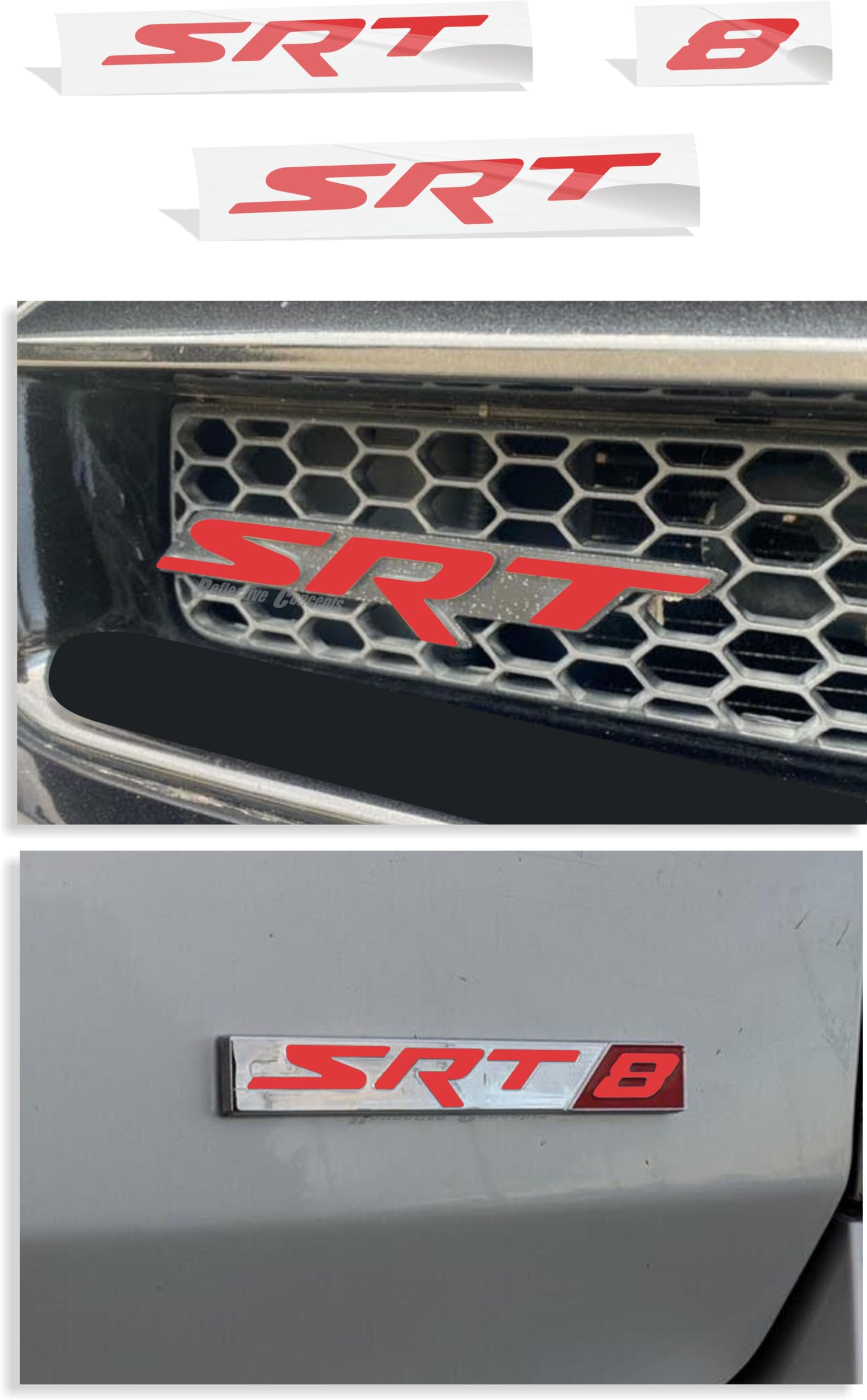Logotipo Del Cargador Srt8 EU Decals