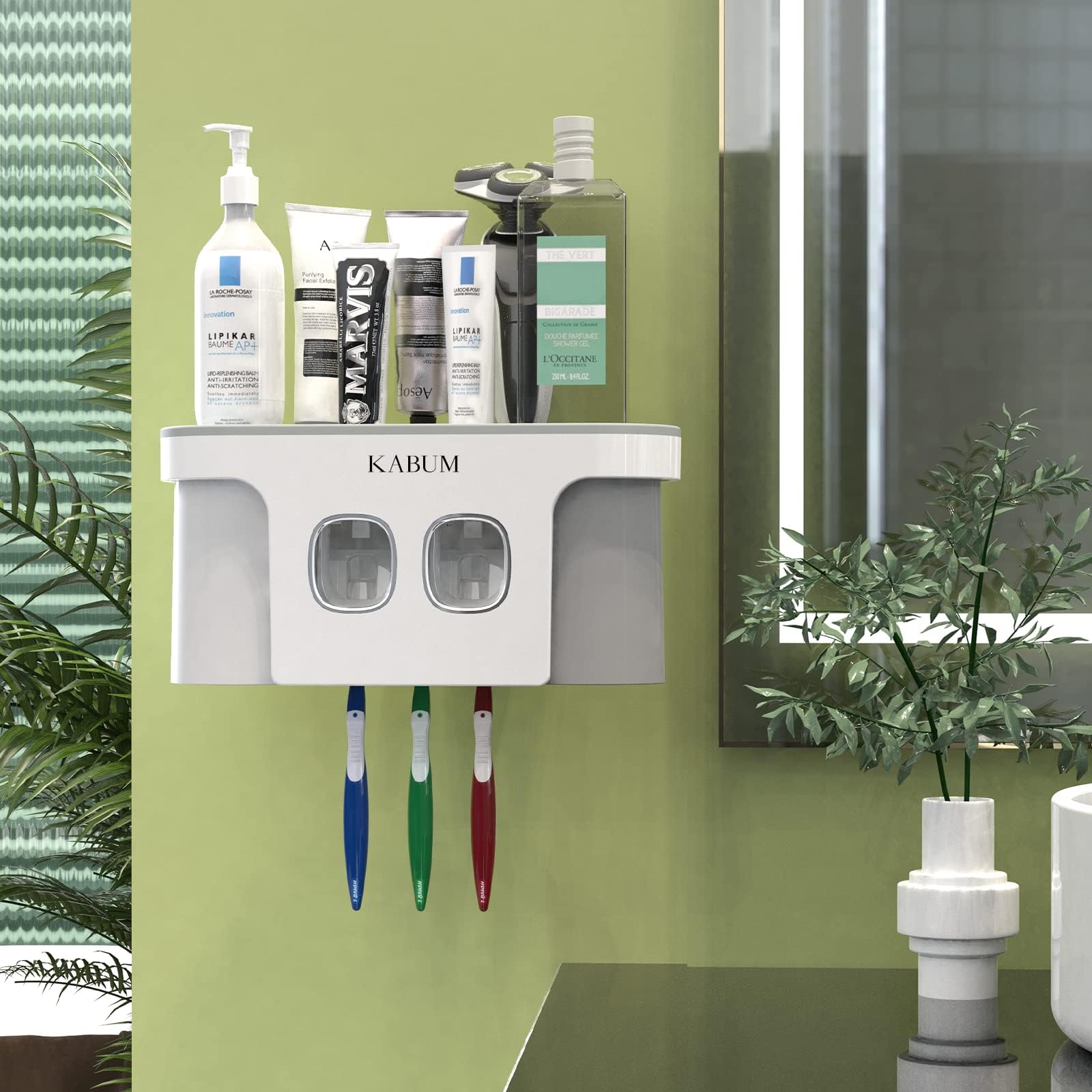 Amazon.com: Variety Vault - Automatic Toothpaste Dispenser - Automatic ...