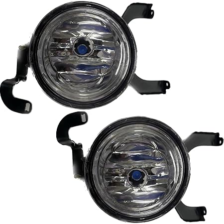 K D Fog Lamp set For Hyundai Santro Xing (PAIR) With Bulb 2003-2014 ...
