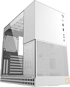 Amazon | GEOMETRIC FUTURE ミドルタワーPCケース Model 4 King Arthur White E-ATX ...
