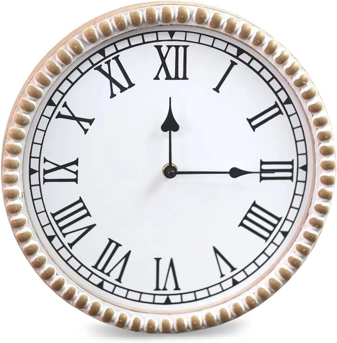 Amazon.com: Deco 79 Dried Plant Coiled Wall Clock with Black Metal ...