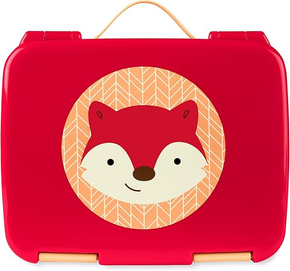 Amazon.com: Skip Hop Kids Bento Lunch Box, Ages 3+, Zoo Fox : Home ...