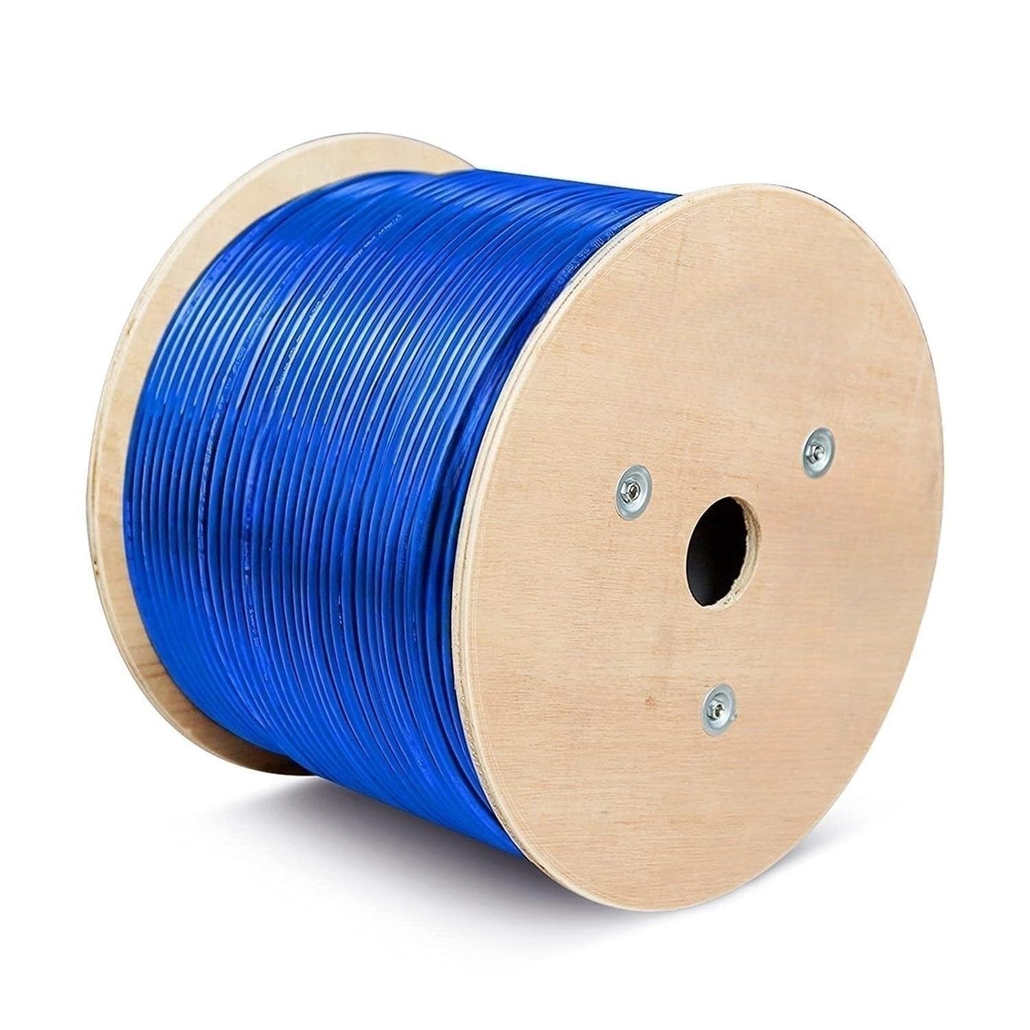 LEKVKM Cat8 Bulk Ethernet Cable 650FT Round S/FTP Outdoor&Indoor Heavy ...