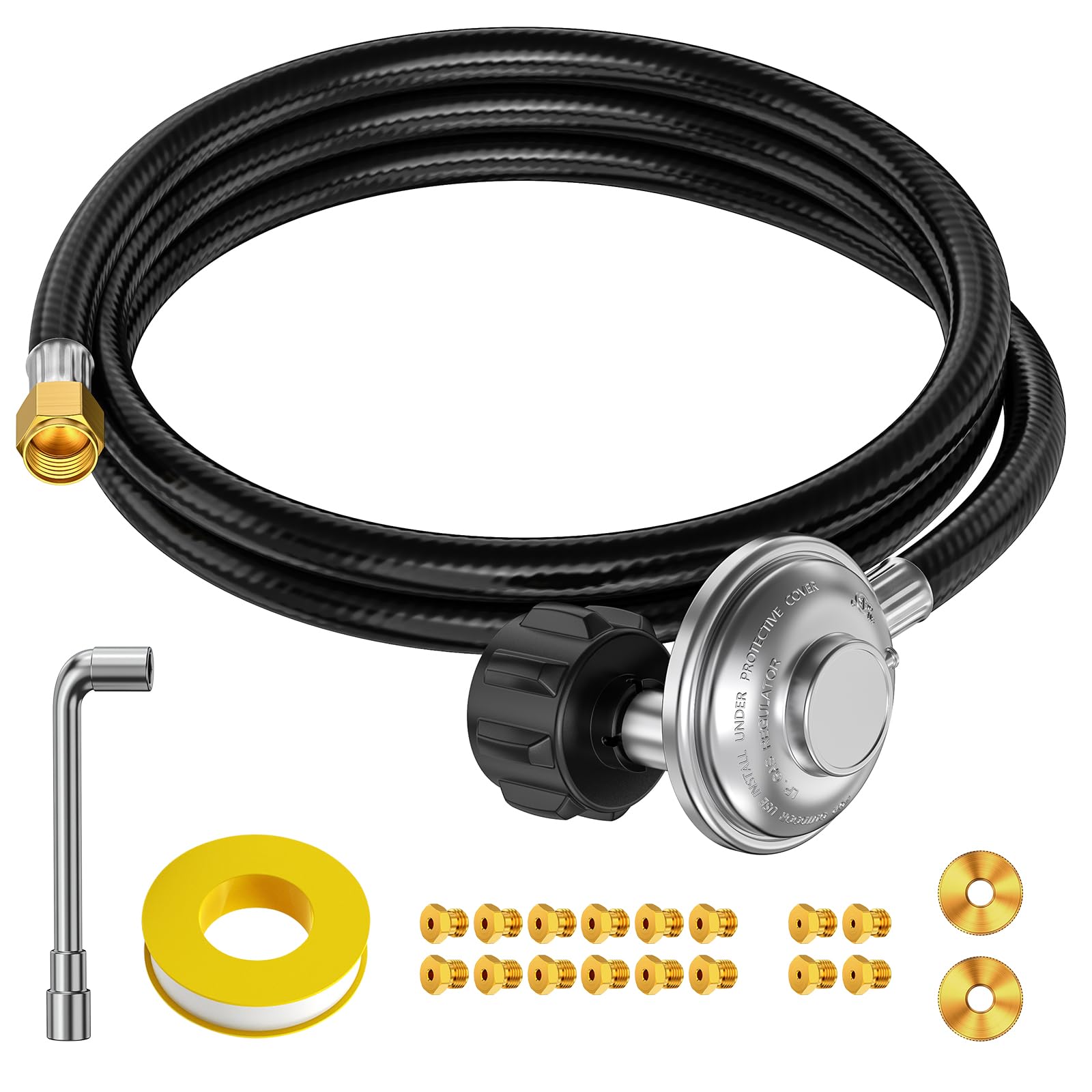 Amazon.com : Alloxity Natural Gas to Propane Conversion Kit for Weber ...