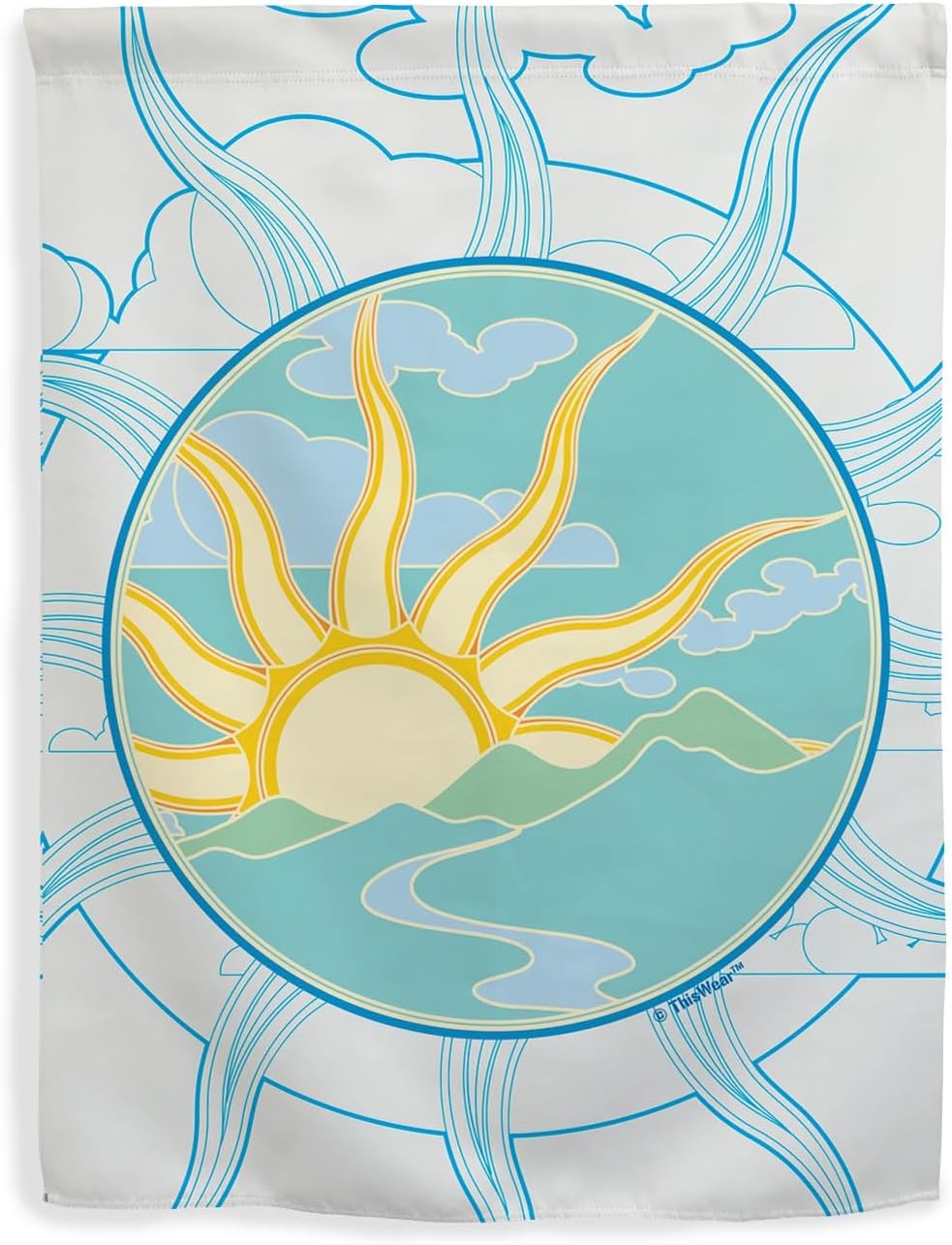 Amazon.com : Summer Solstice Flag Summer Solstice Sunrise Vertical ...