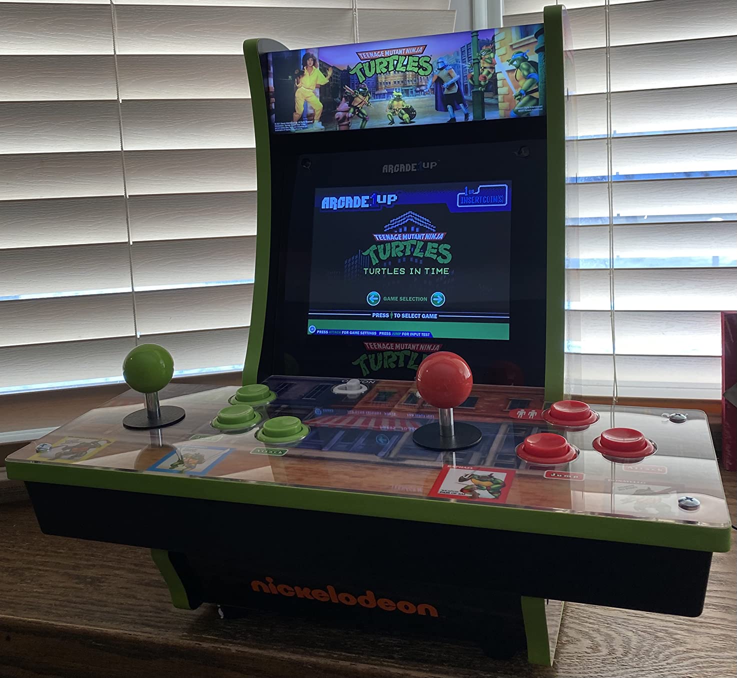 Amazon.com: Arcade 1Up Arcade1Up Teenage Mutant Ninja Turtles 2 Player ...