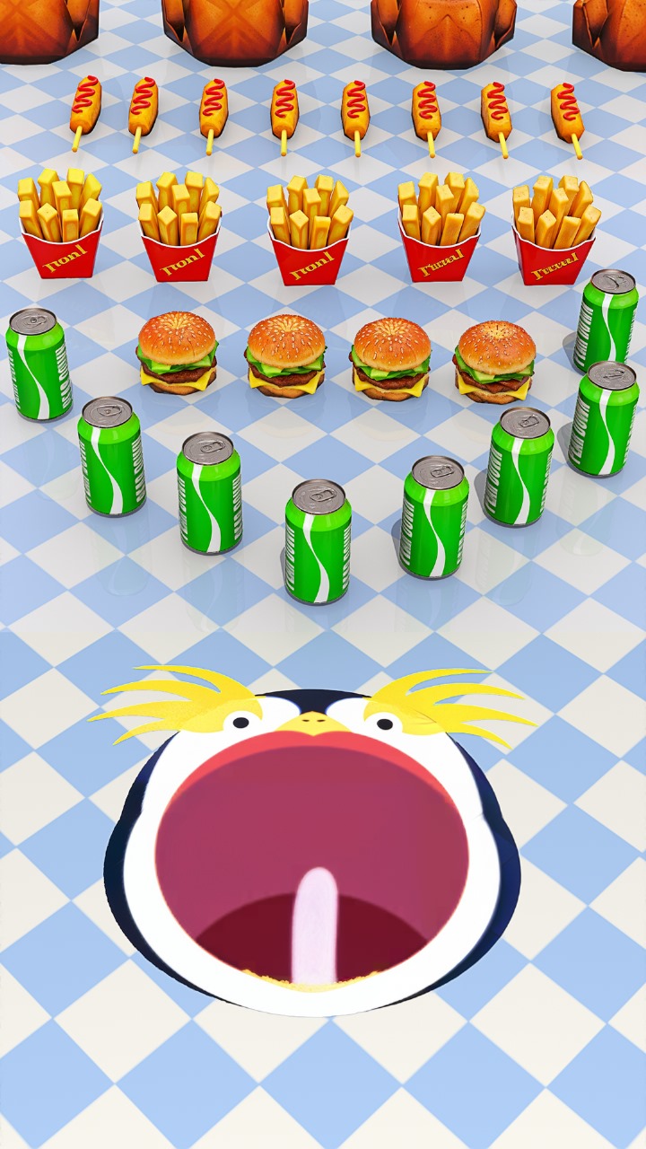 Super Monster Food Hole Yummy Food Hole Puzzle-Amazonアプリストアのアプリ