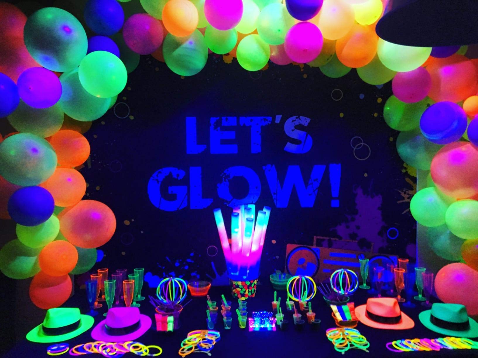 Neon Backdrop Ideas at Stephen Jamerson blog