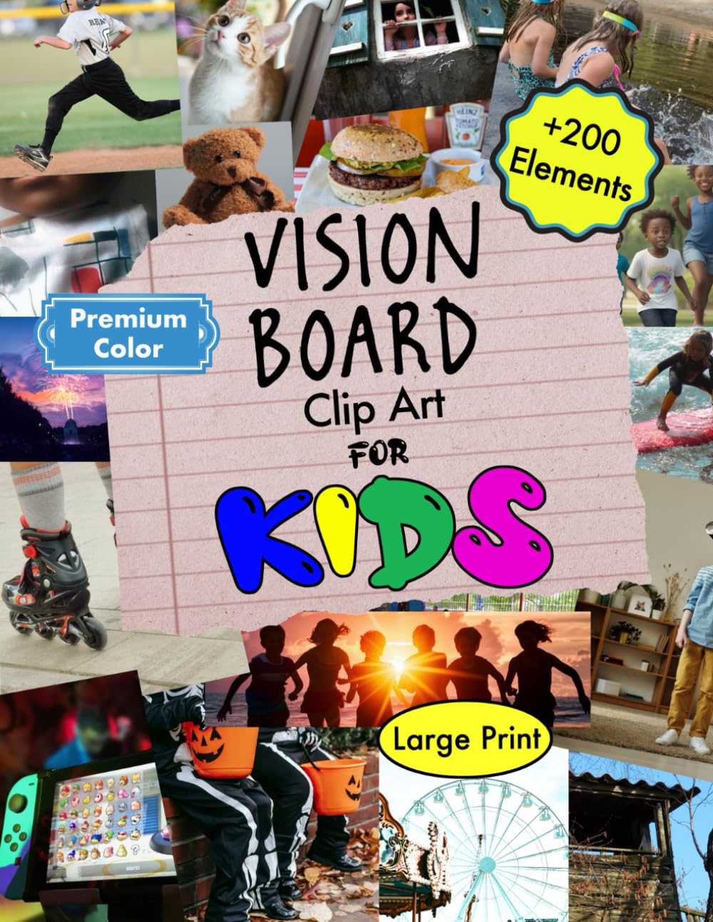 Vision Board Clip Art for Kids (Vision Boards to Shape Your Future ...
