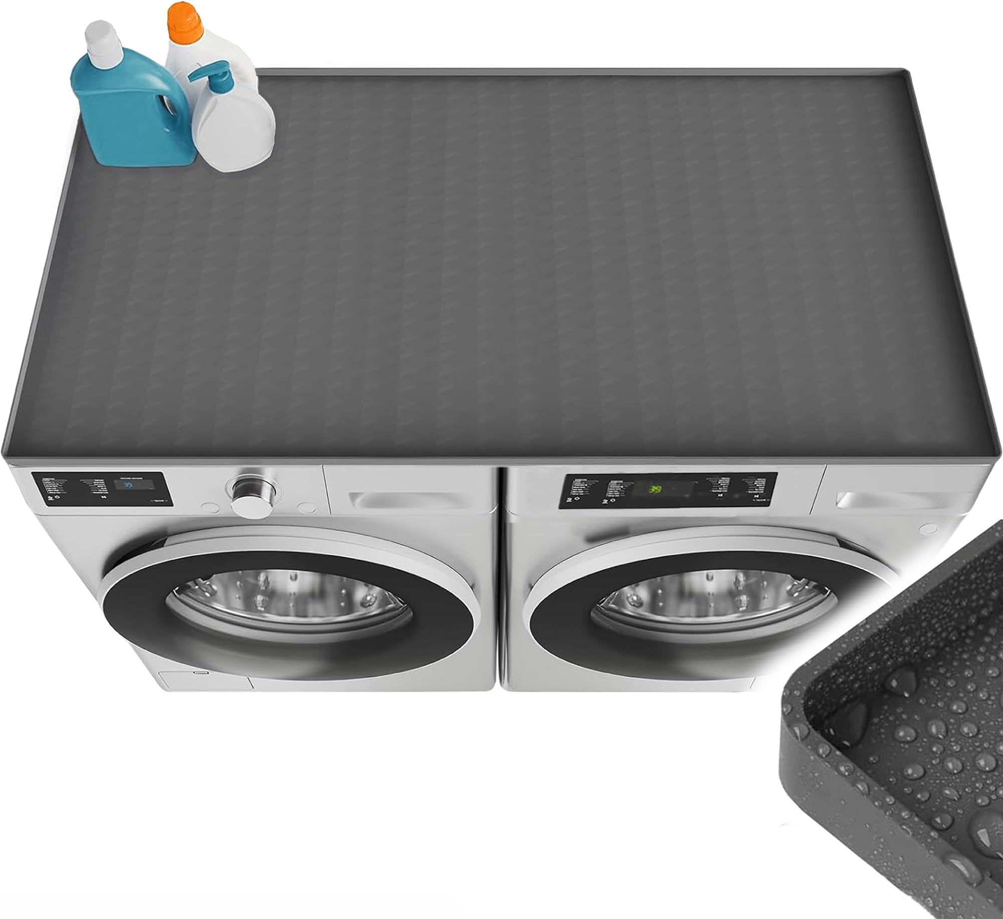 Amazon.com: KMIYIVI Washer and Dryer Covers for the Top, 51.2" x 25.6 ...