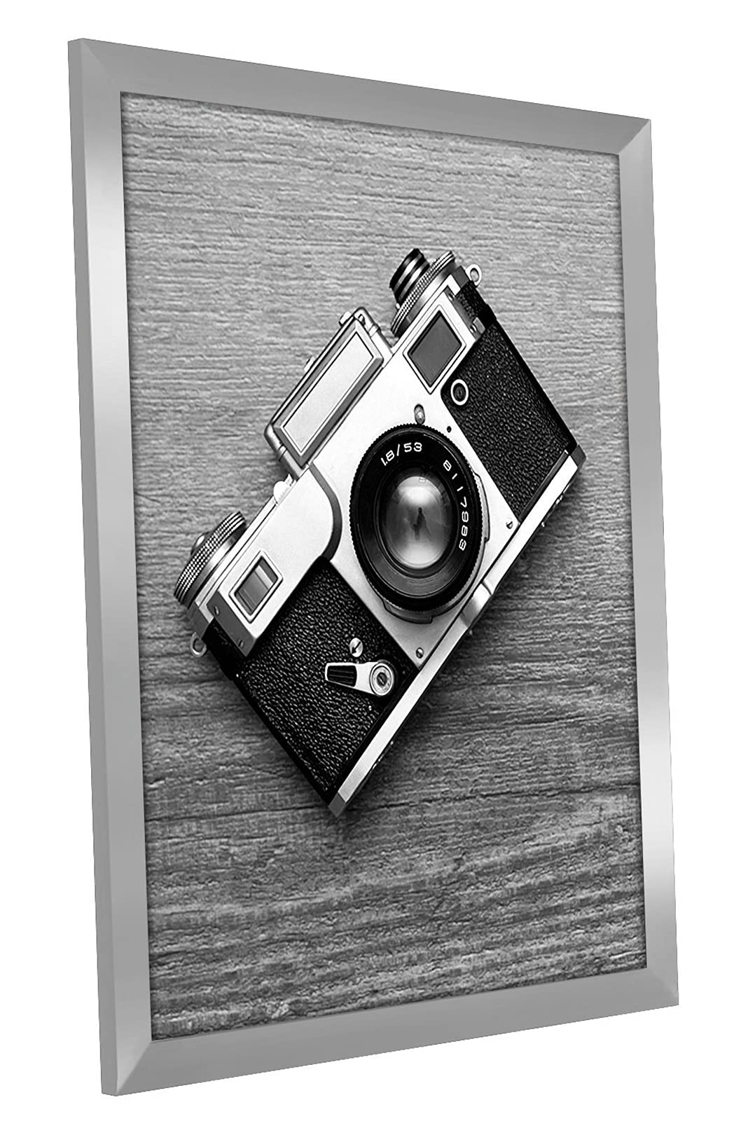 Americanflat 16x20 Poster Frame in Silver - Composite Wood with ...