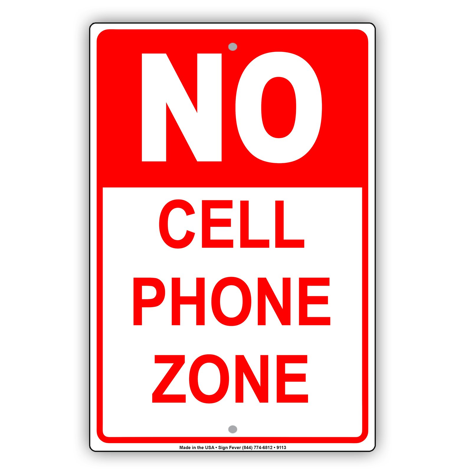 No Cell Phone Zone