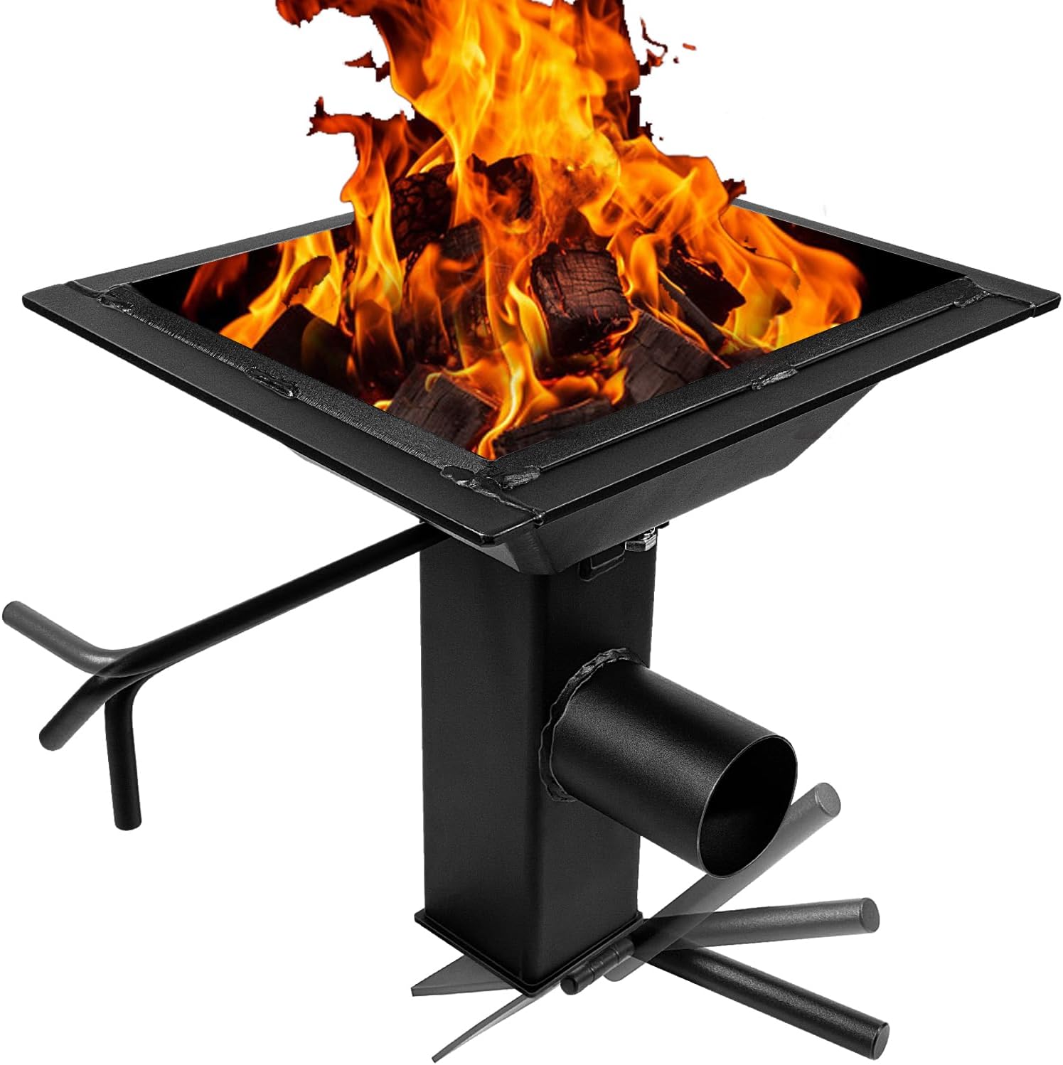 Blacksmith's Welded Coal Forge, 10 X 12 Inch 2600F Rated Welded ...