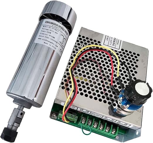 Spindelmotor-Kit, Luftgekühlter 0,5-kW-CNC-Spindelmotor-Kit ER11 ...