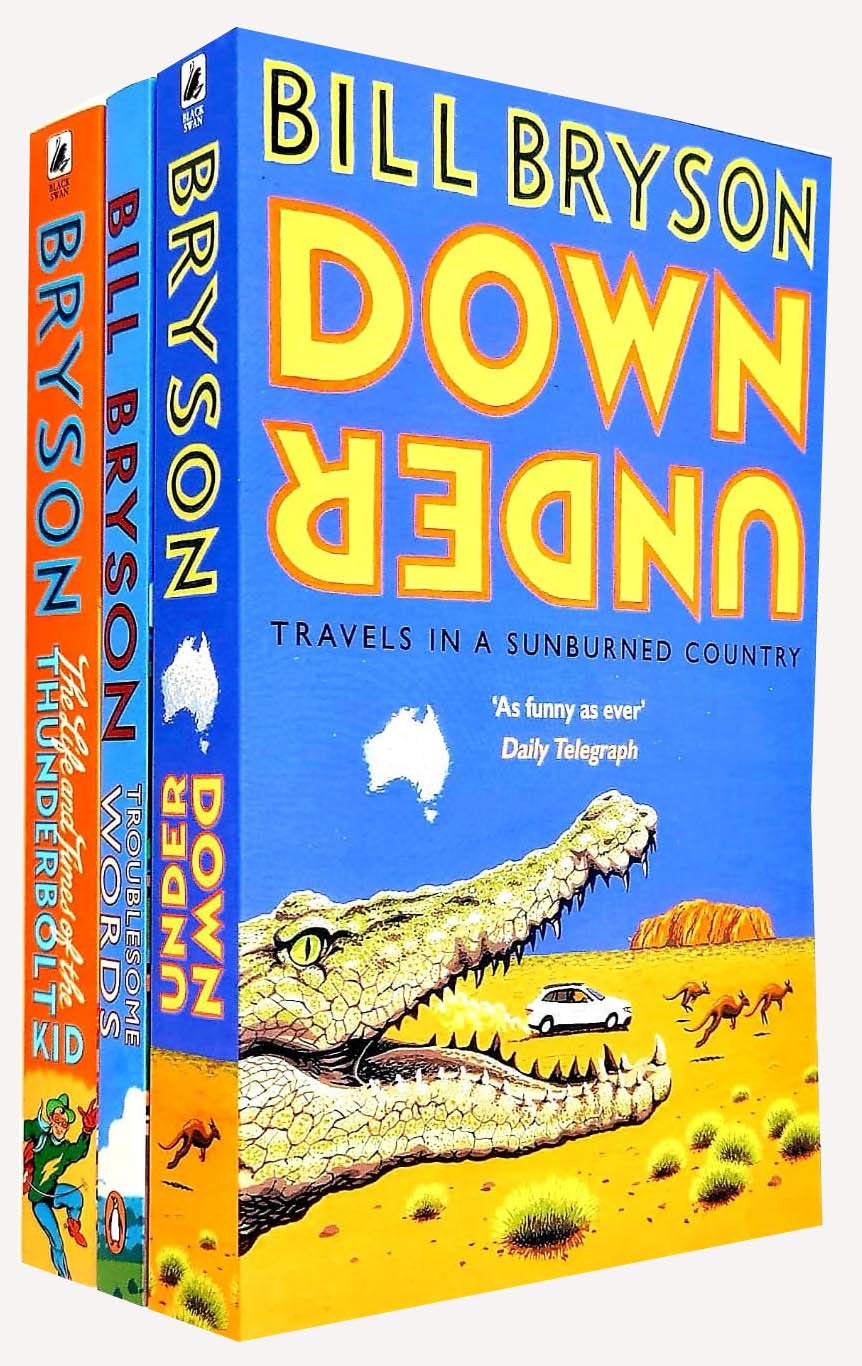 Bill Bryson Books Set Serie 1: 3-Bücher-Sammlungsset (Down Under ...