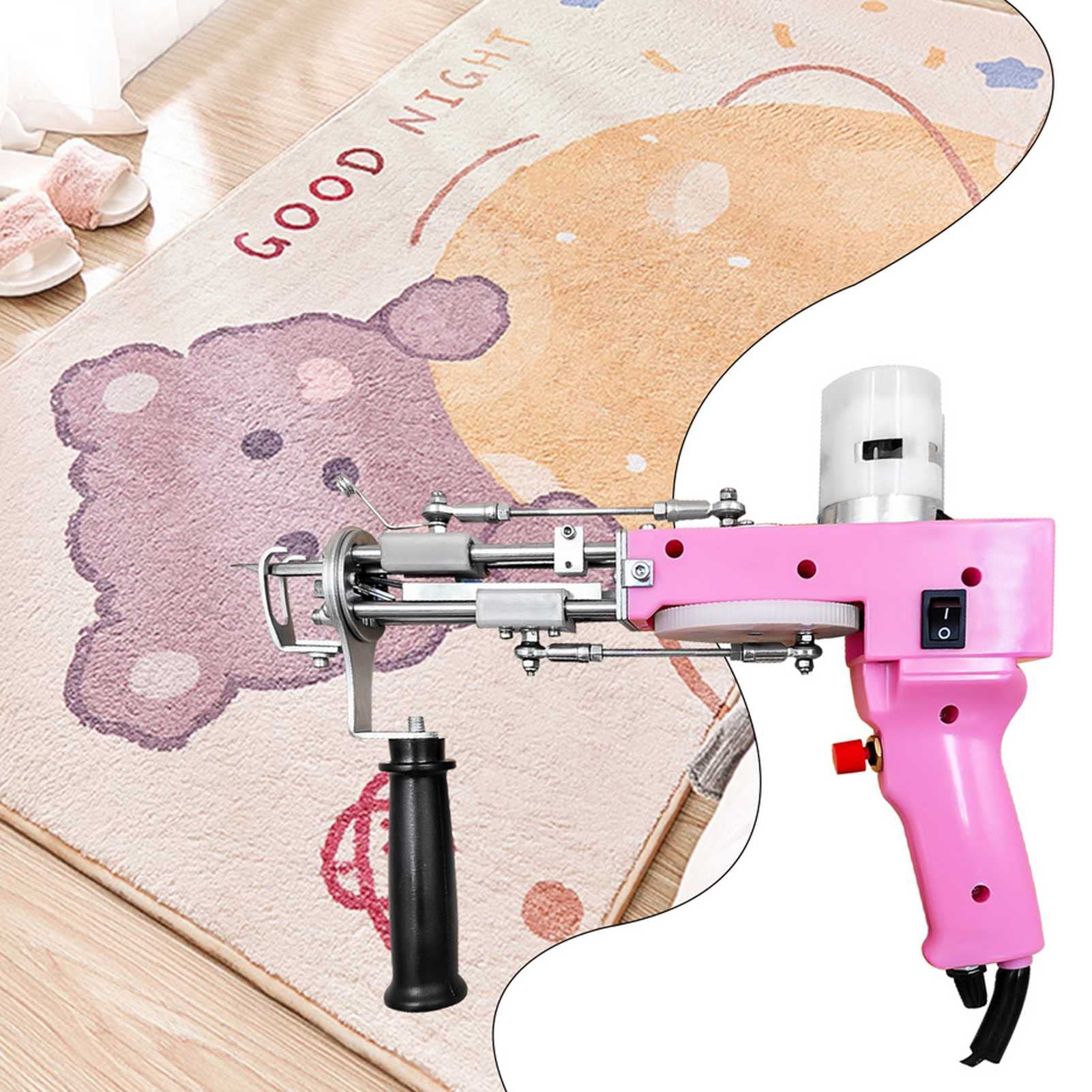 Buy Lee My Tufting 2 in 1, Electric Tufting Kit, Loop Pile Cut Pile Rug ...