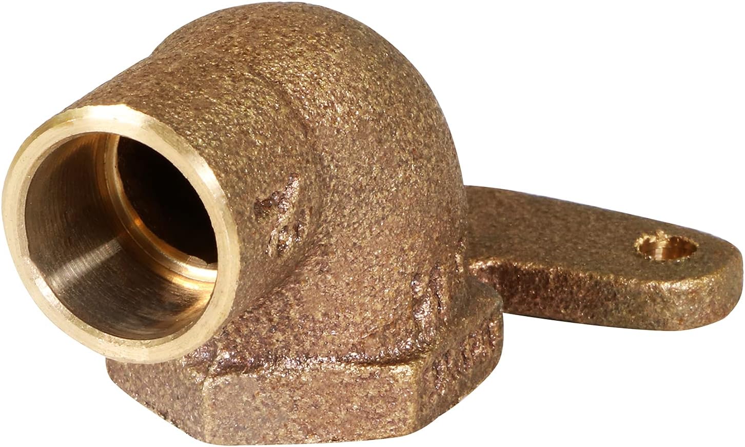 PROCURU 10-Pack 1/2-Inch Copper Drop Ear 90 Elbow C x FNPT (Sweat x ...