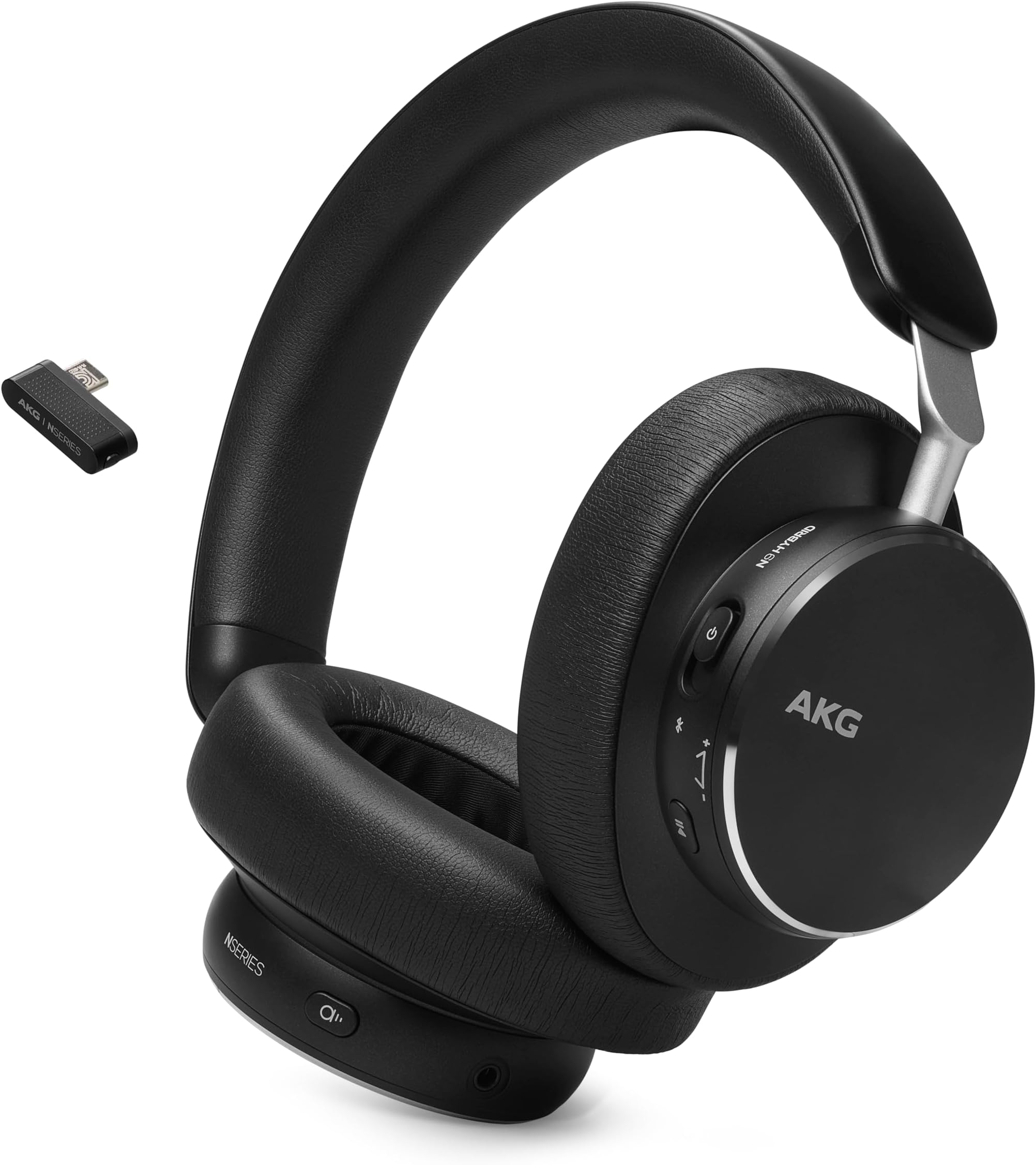 Amazon.com: AKG Noise Cancelling Headphones N60NC Wireless Bluetooth - Black - GP-N060HAHCAAA
