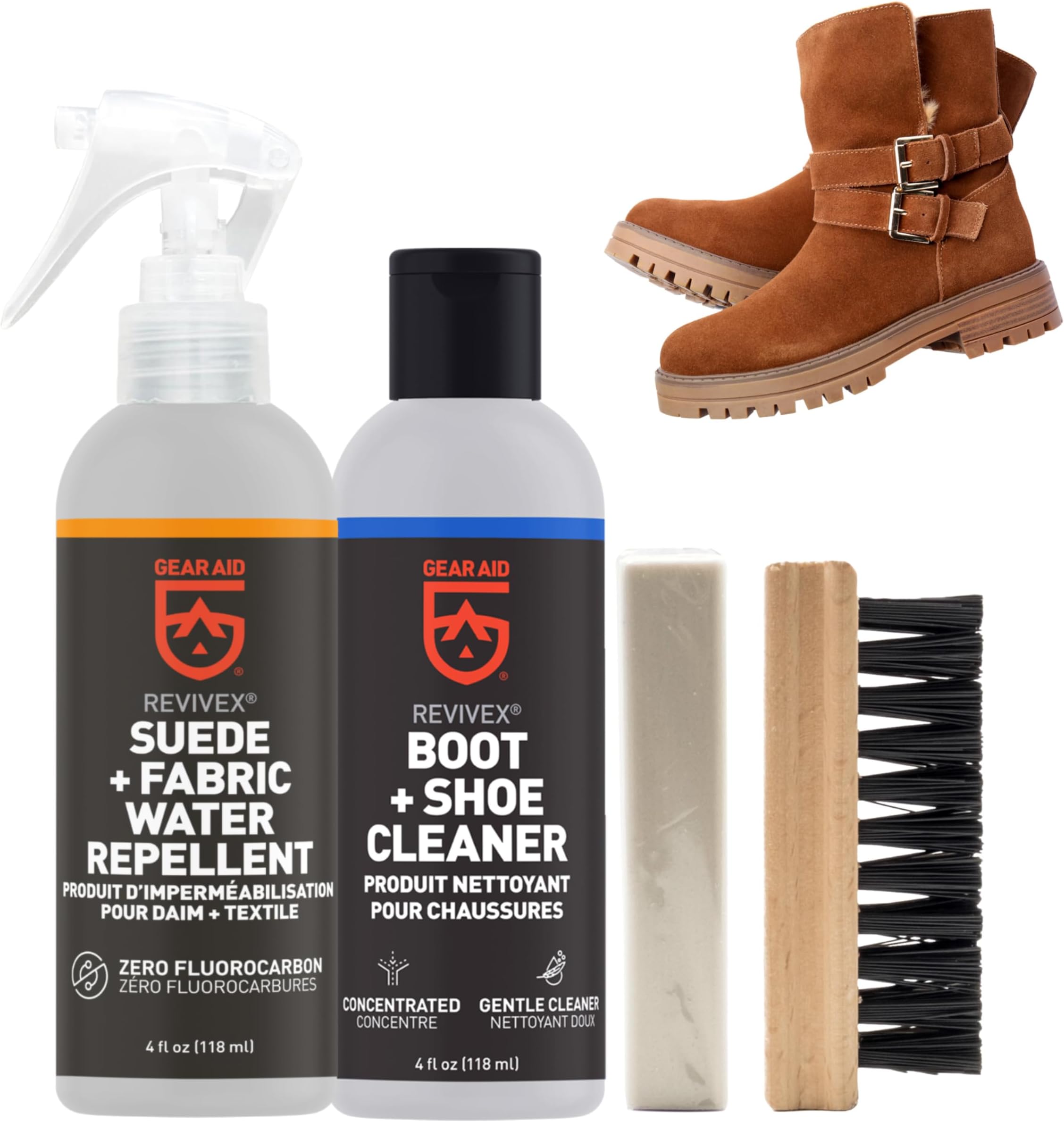 Amazon.com: KIWI Suede and Nubuck Shoe Cleaner Kit | For Shoes, Boots ...