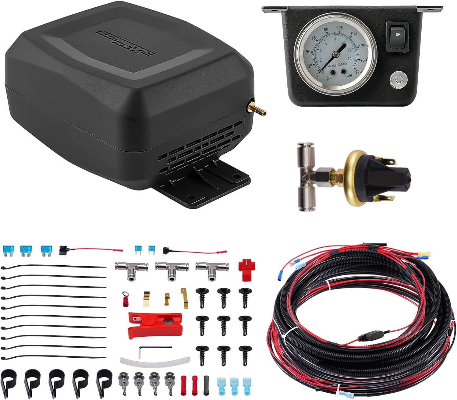 Amazon.com: maXpeedingrods On Board Air Compressor System with Low ...