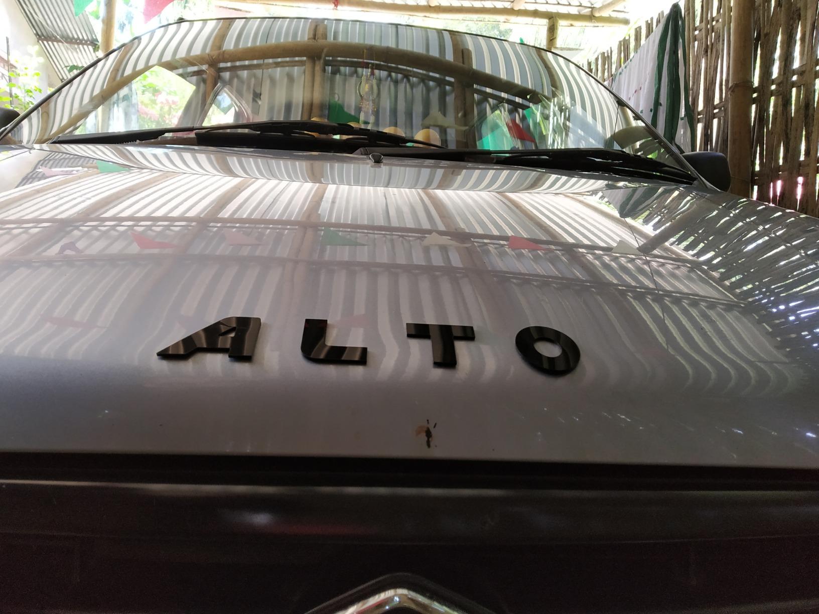 CarMetics Alto 3D Letters 3D Stickers Bonnet 3D Logo Accessories ...