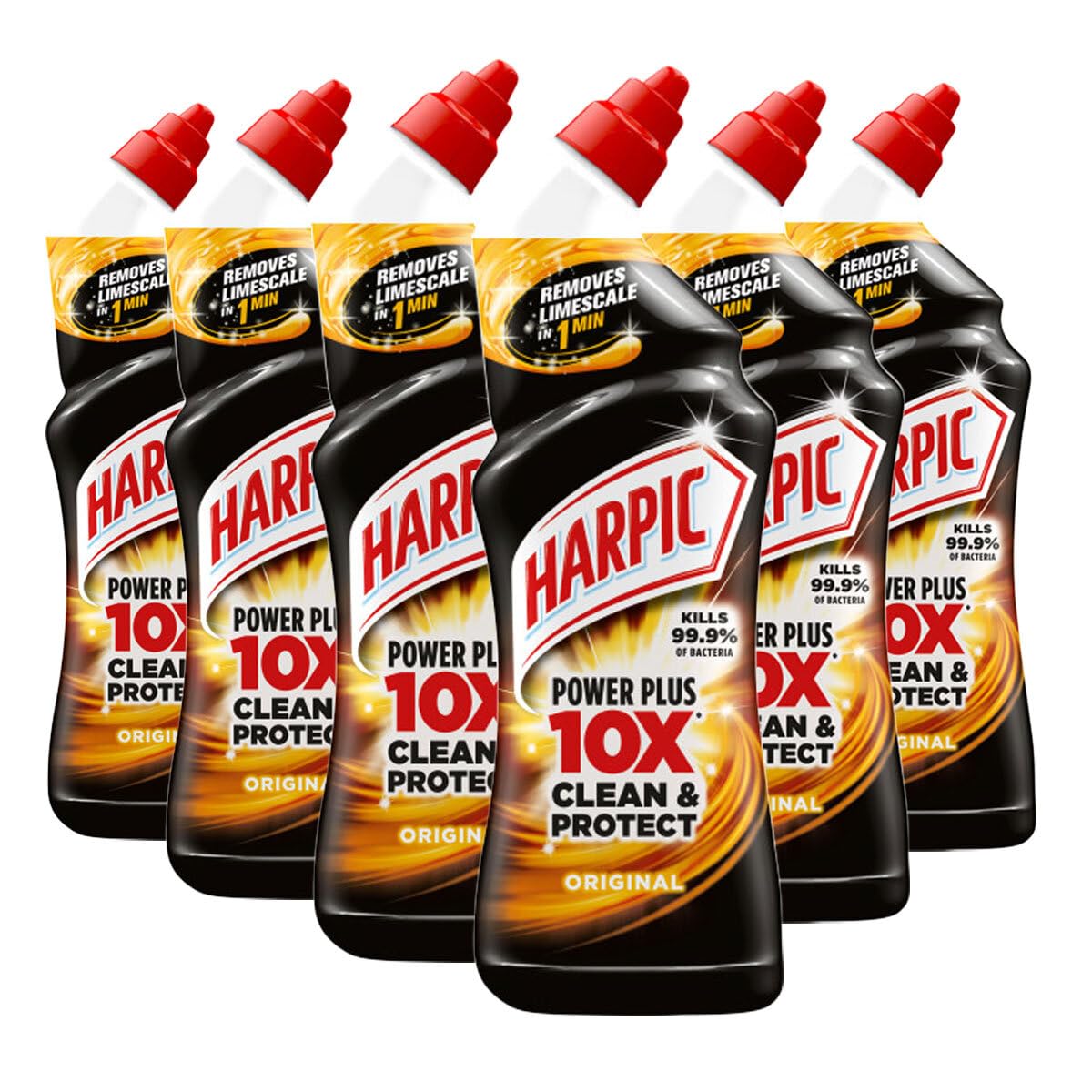 Buy Harrpic Power Plus 10xStrength, Toilet Cleaner Bleach Effective ...