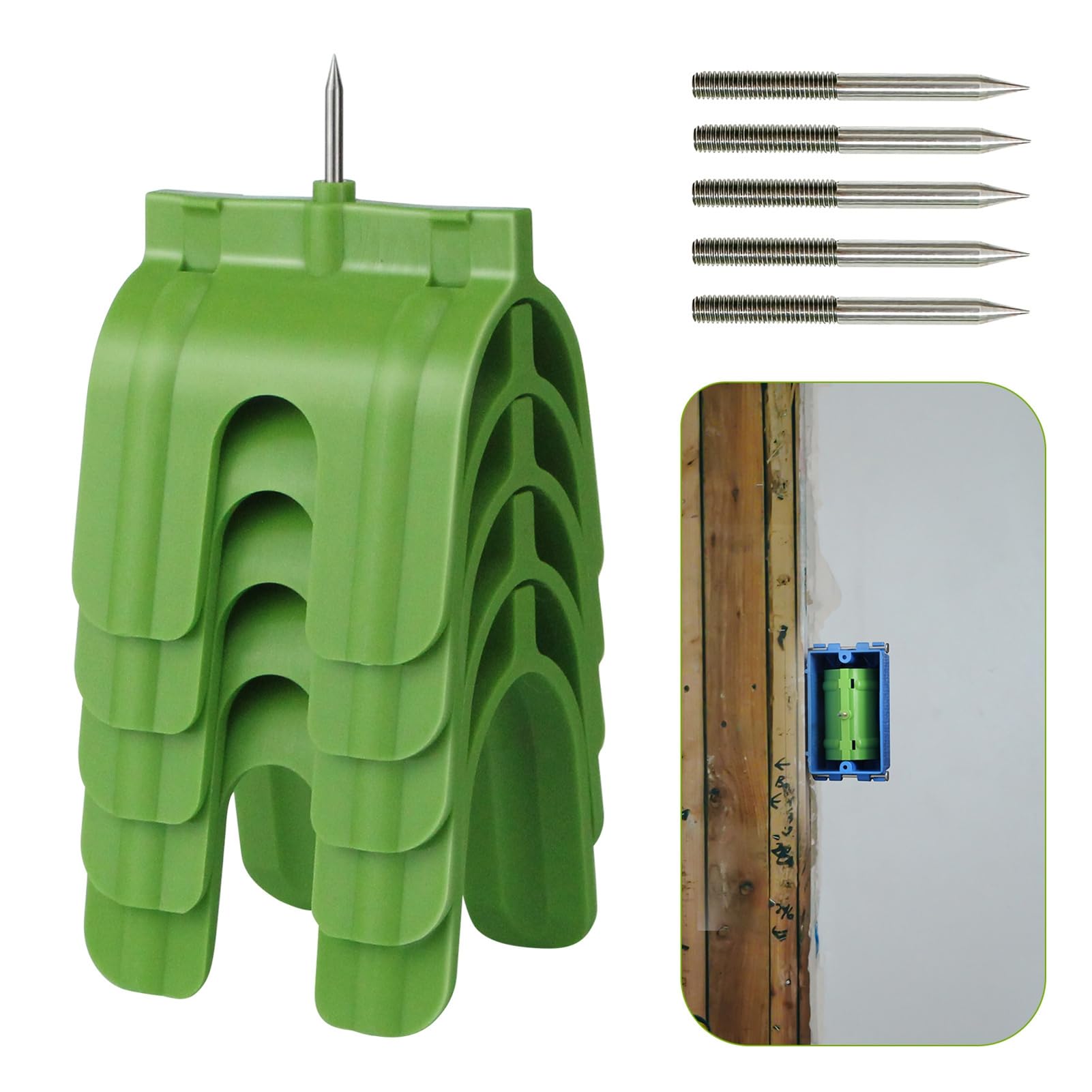 Yirepny 5Pcs Drywall Outlet Marker, Marking Tool for Electrical Outlets ...