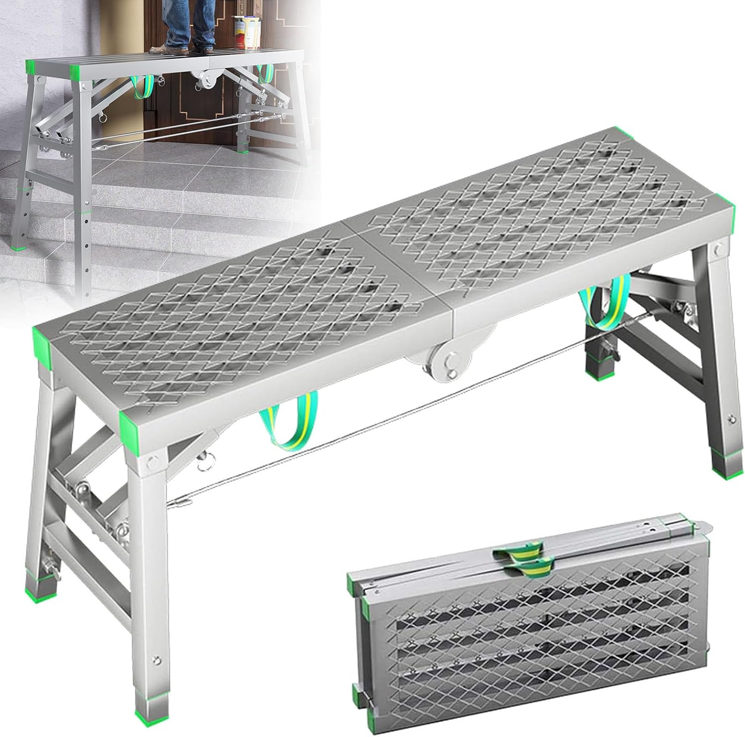 Portable Scaffolding Equipment,Step Ladders Multipurpose Folding Work ...