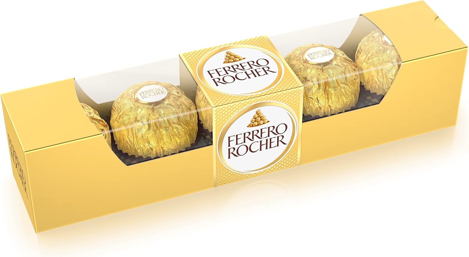 Ferrero Rocher Chocolate Gift Box, 12x 5 packs (60 total) : Amazon.com ...