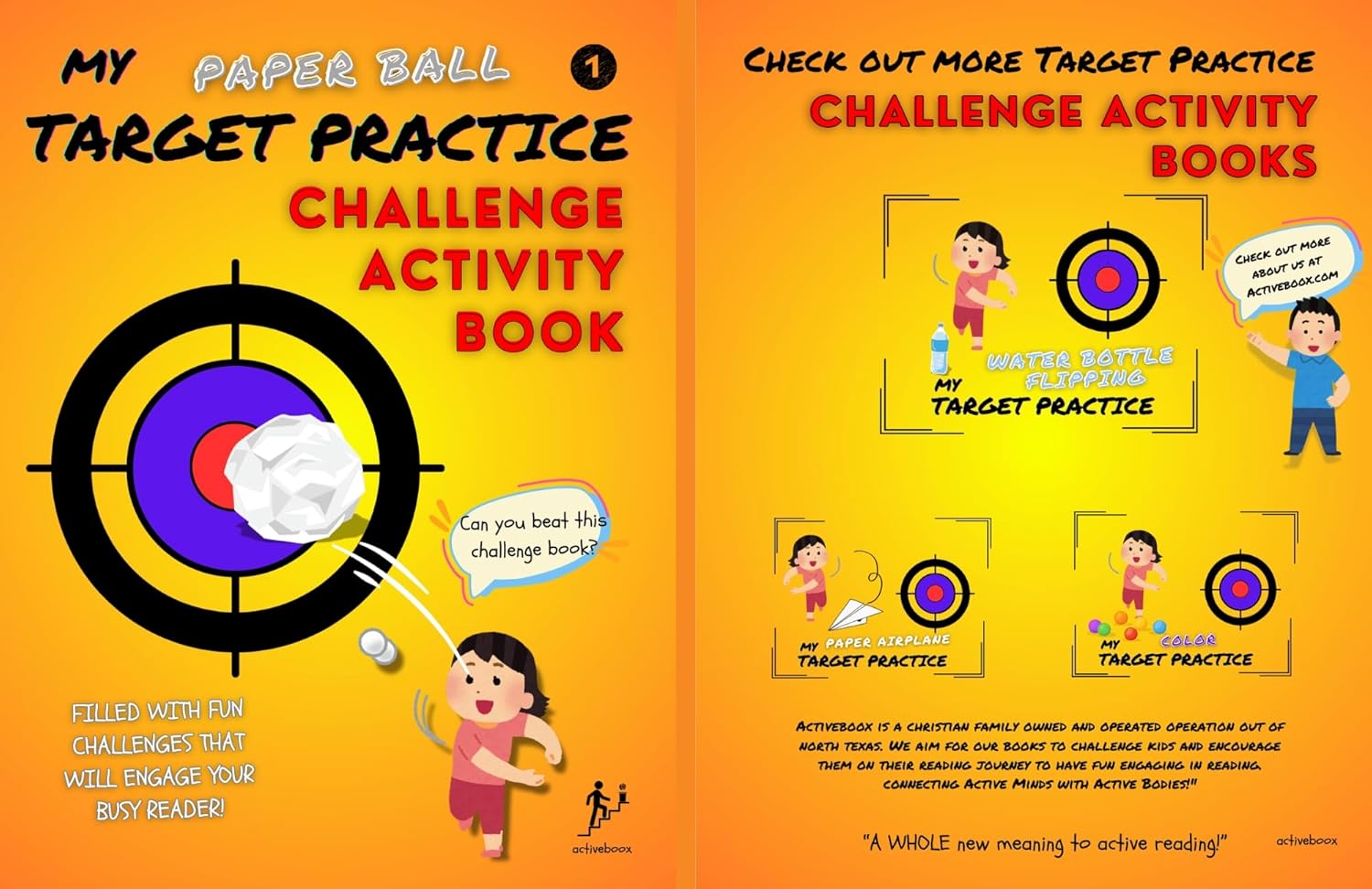 Amazon.com: My Paper Ball Target Practice: Challenge Activity Book 1 ...