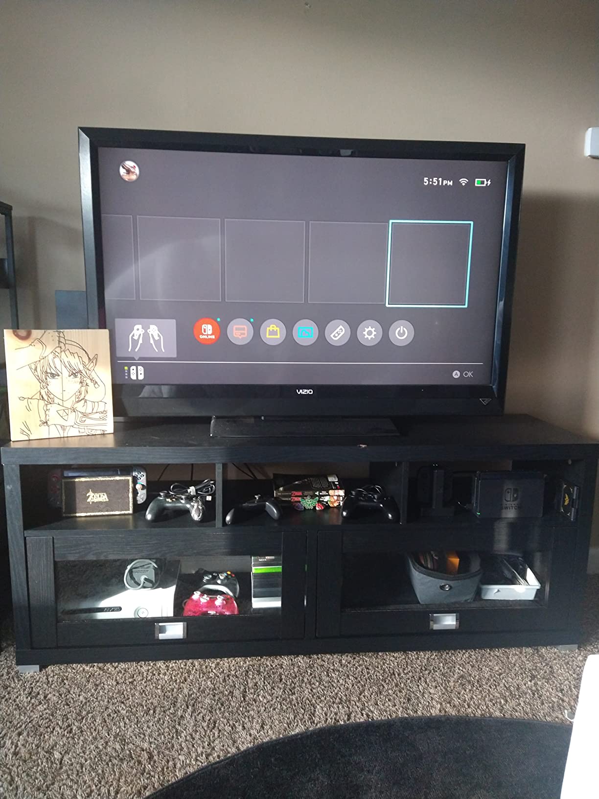 $28/mo - Finance Techni Mobili TV Stand for 55+ Inch TV - Durbin ...