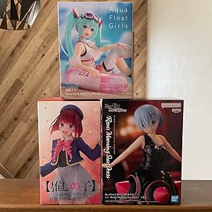 Amazon.co.jp: Miku Arima Kana Rem Figure Set : Hobbies