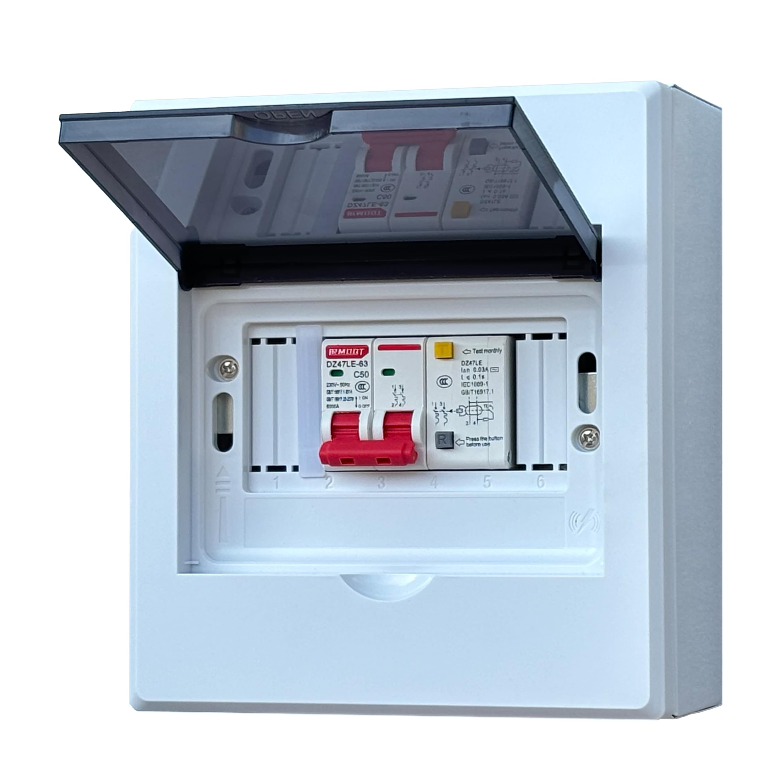 Amazon.com: GXELZK 50A Spa Panel Equipped with GFCI 50A Circuit Breaker ...