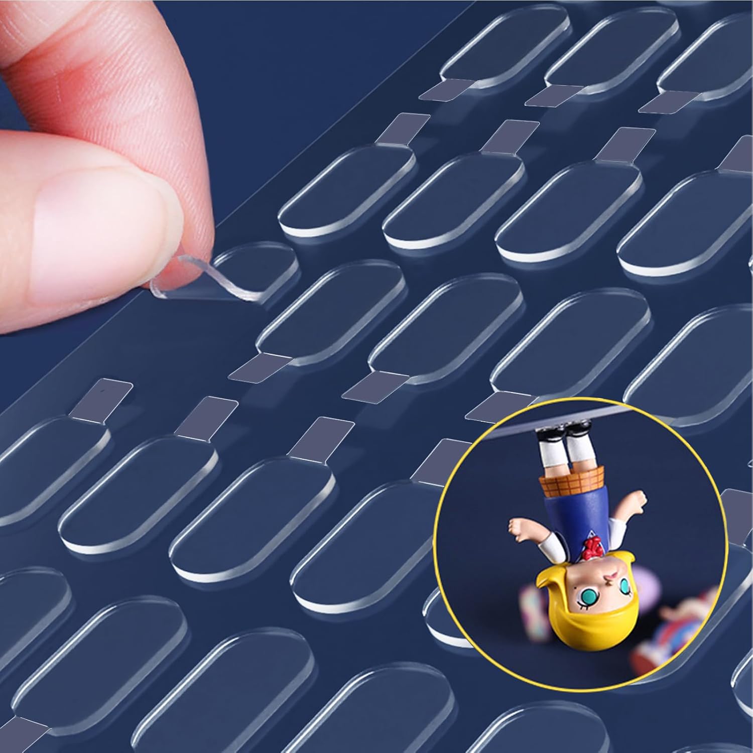 Museum Gel Glue Dots Clear Removable, Gel Glue Dots Double Sided ...
