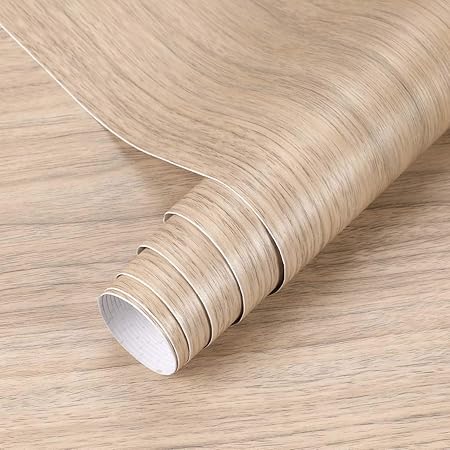 Amazon.com: Oxdigi Black Wood Contact Paper - 24 x 196 Inches - Self ...