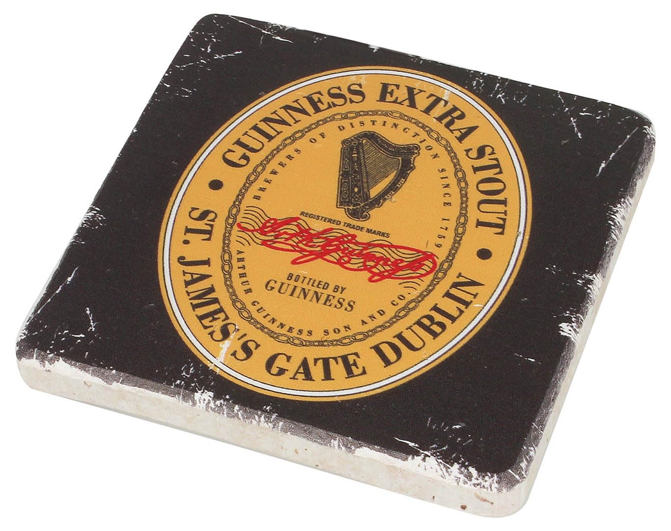 Snapklik.com : Guinness Stone Effect Coaster