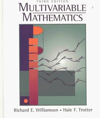 Multivariable Mathematics (3rd Edition): Williamson, Richard E ...