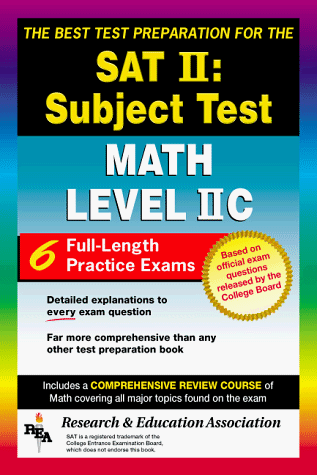 Amazon.com: SAT II: Math Level IIC (REA) - The Best Test Prep for the ...