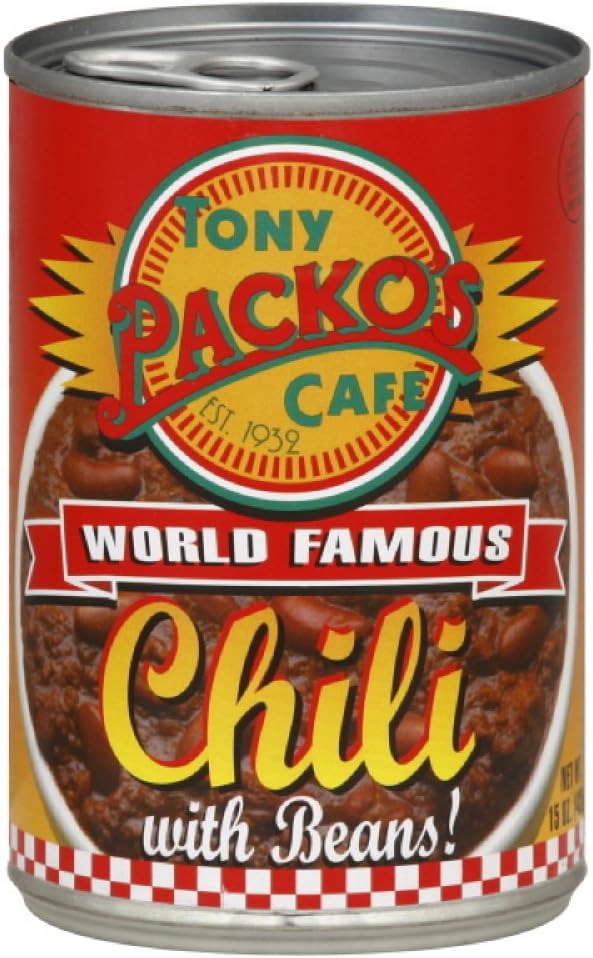 Amazon.com : Tony Packo's Chili with Beans, 15 Ounce (Pack of 6 ...