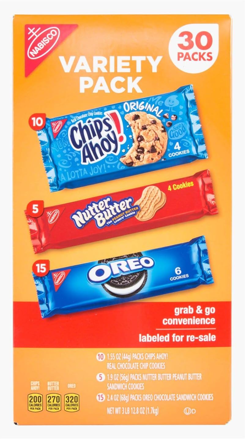 Nabisco Cookie Variety Pack, 24 Count : Amazon.ca: Grocery & Gourmet Food