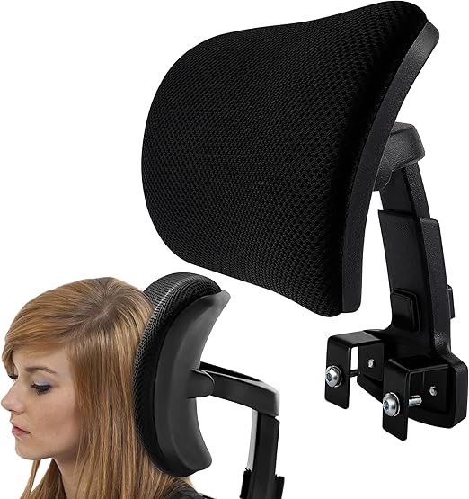 Amazon.com: Head Rest for Office Chair, Adjustable & Detachable Office ...