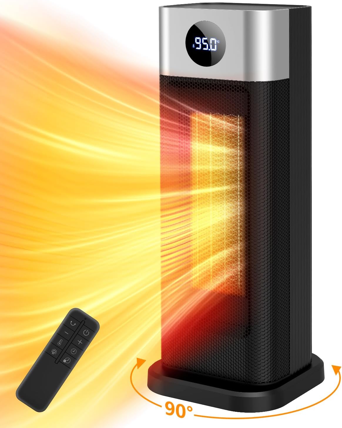 Amazon.com: Space Heater for Indoor Use, Portable Heater with Multiple ...