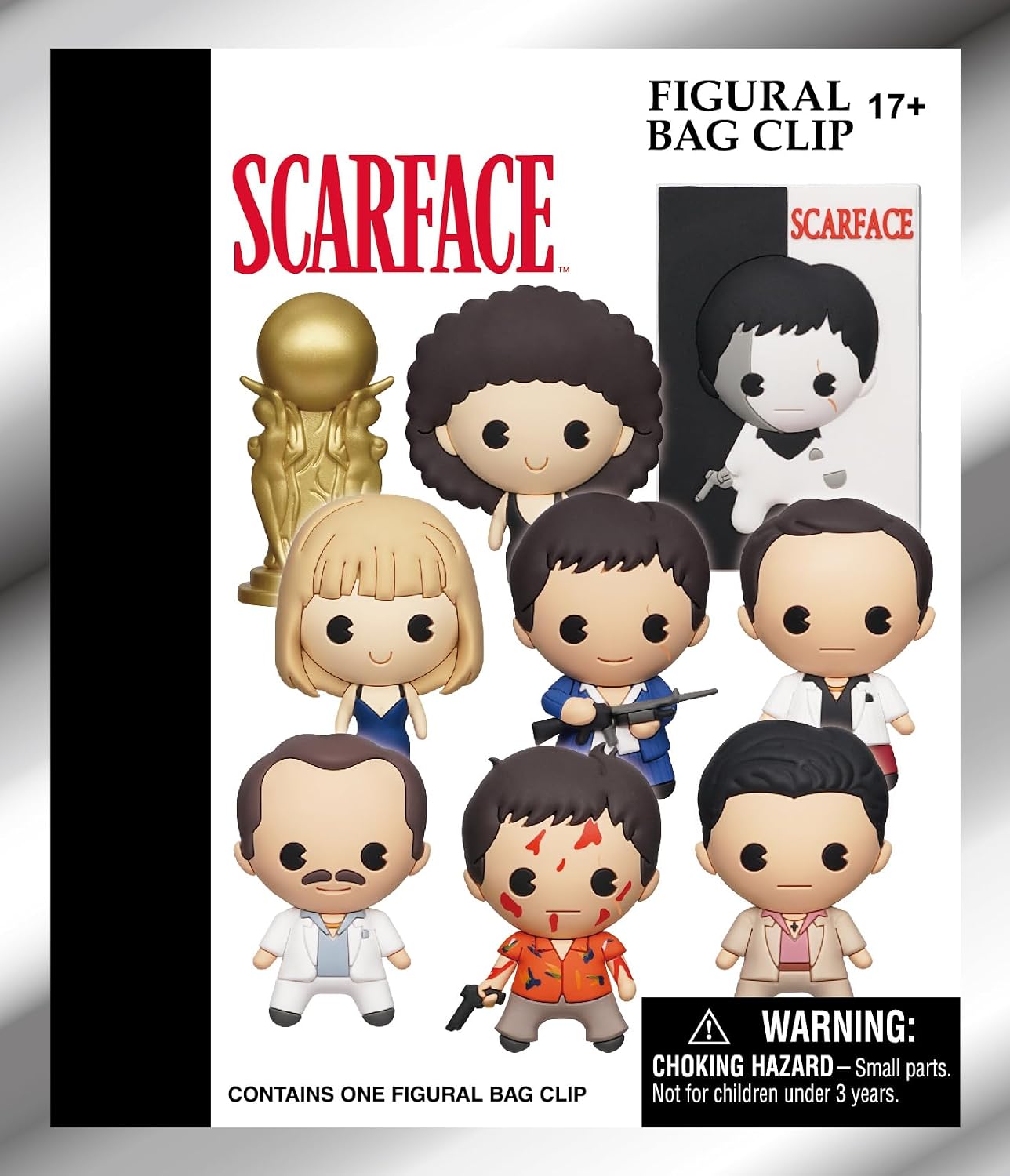 Amazon.com: Scarface Series 1 – 5" Collectible Bag Clip – Blind Bag ...