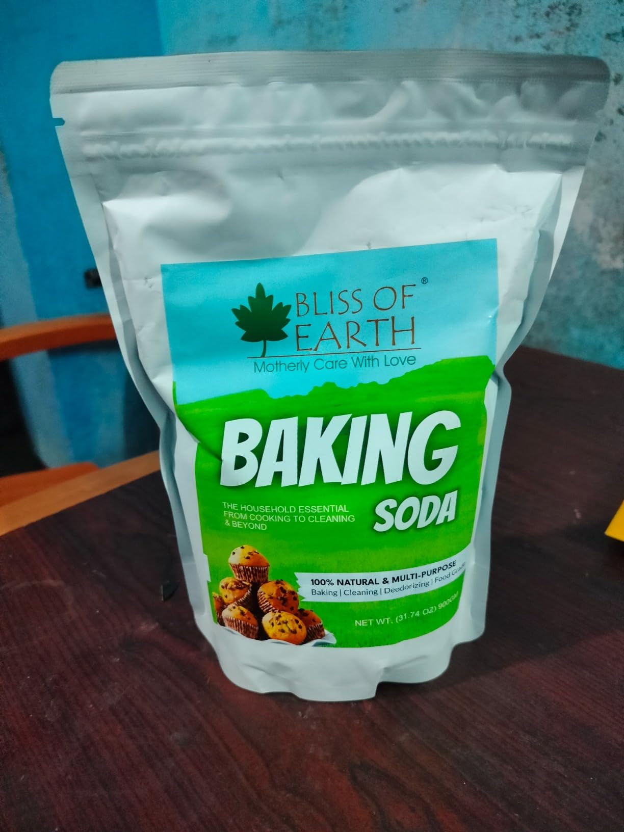 Bliss of Earth Baking Soda for Cooking, Baking Soda for Food & Cleaning ...