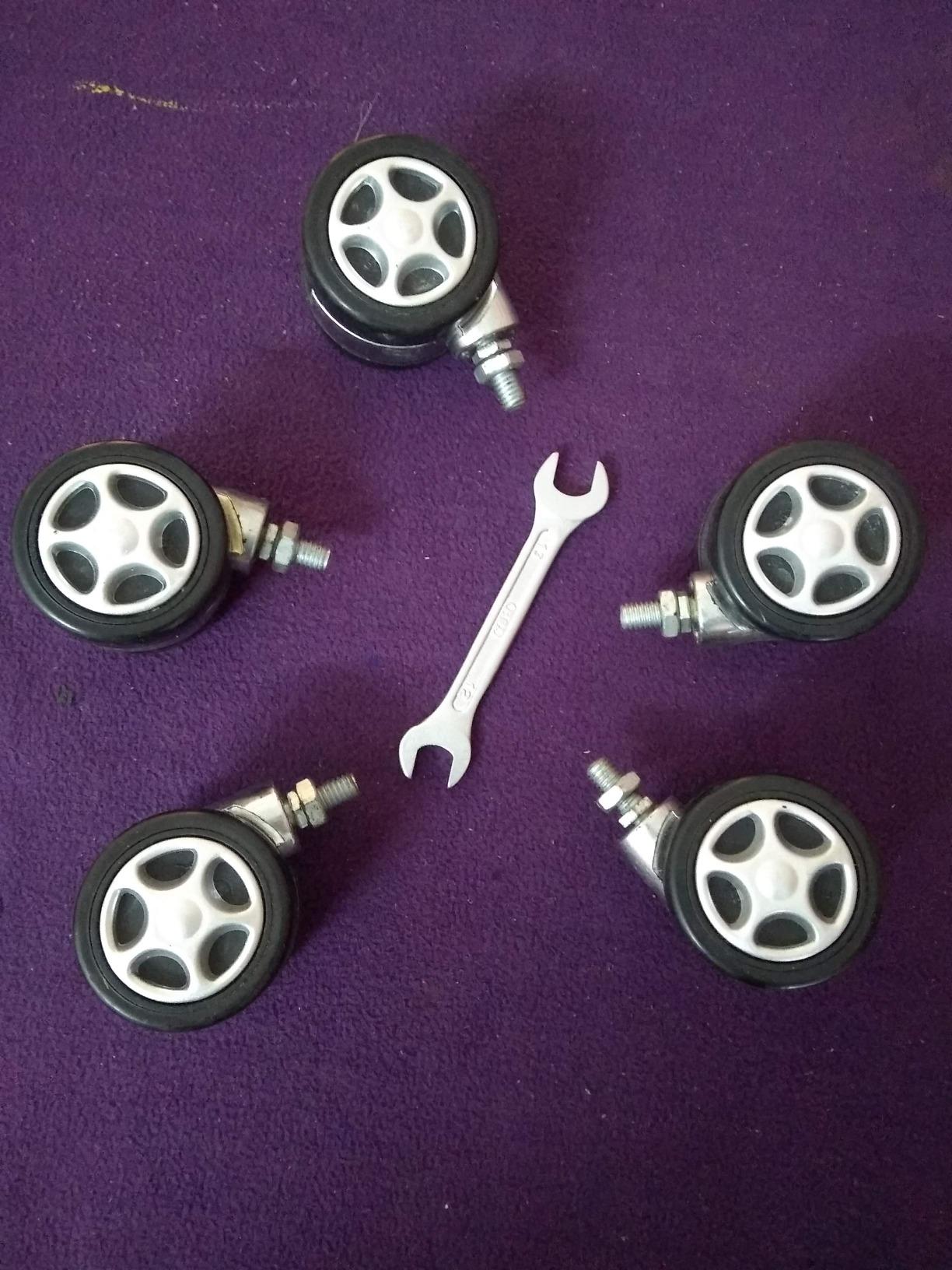 Raj chair Threaded Wheel for Revolving Chair Redefined Your Office at ...