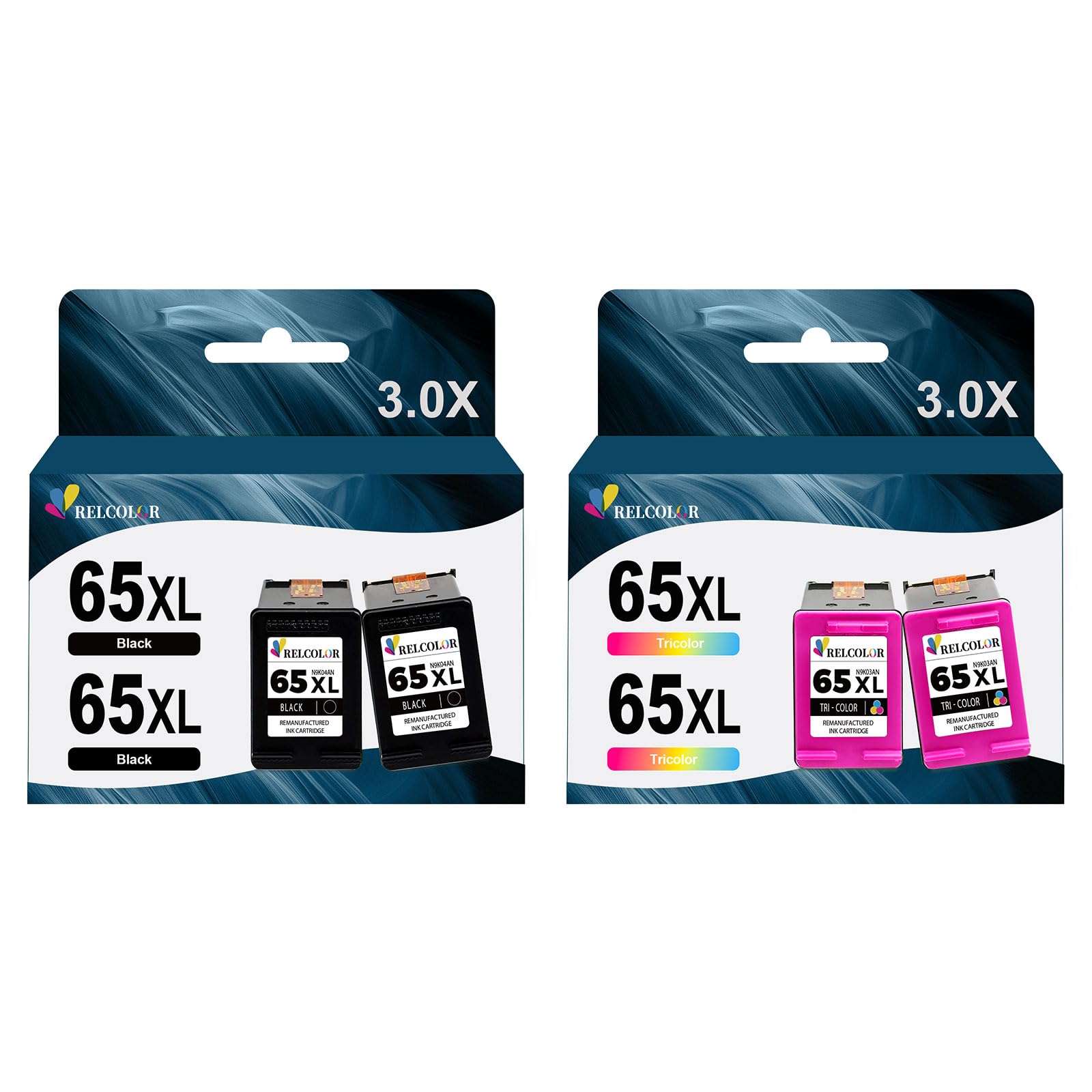 Amazon.com: Relcolor Remanufactured Ink Cartridge Replacement for HP ...