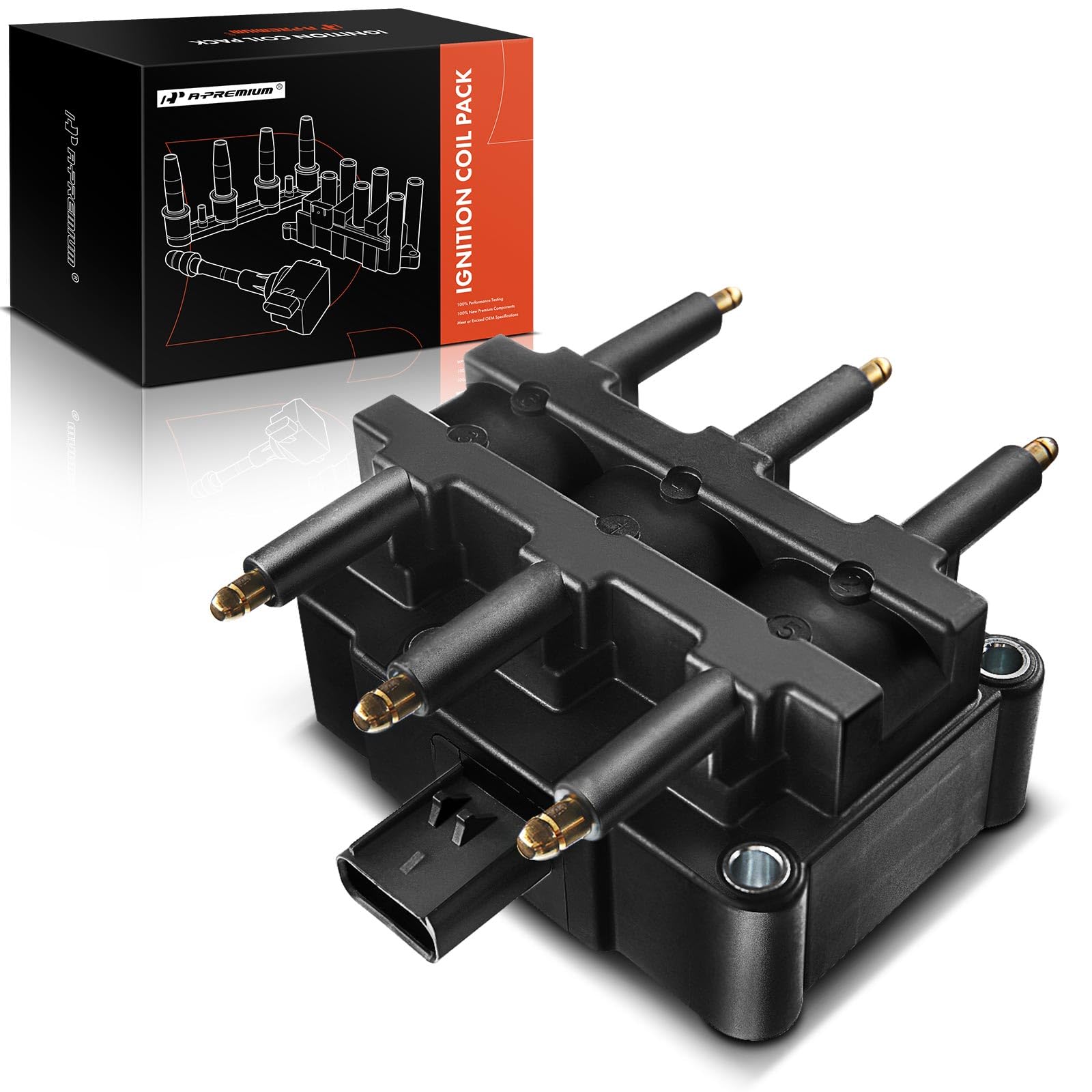 A-Premium Engine Ignition Coil Packs Compatible with Town & Country ...