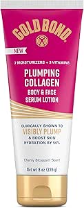 Amazon.com: Gold Bond Plumping Collagen Body and Face Serum Lotion ...